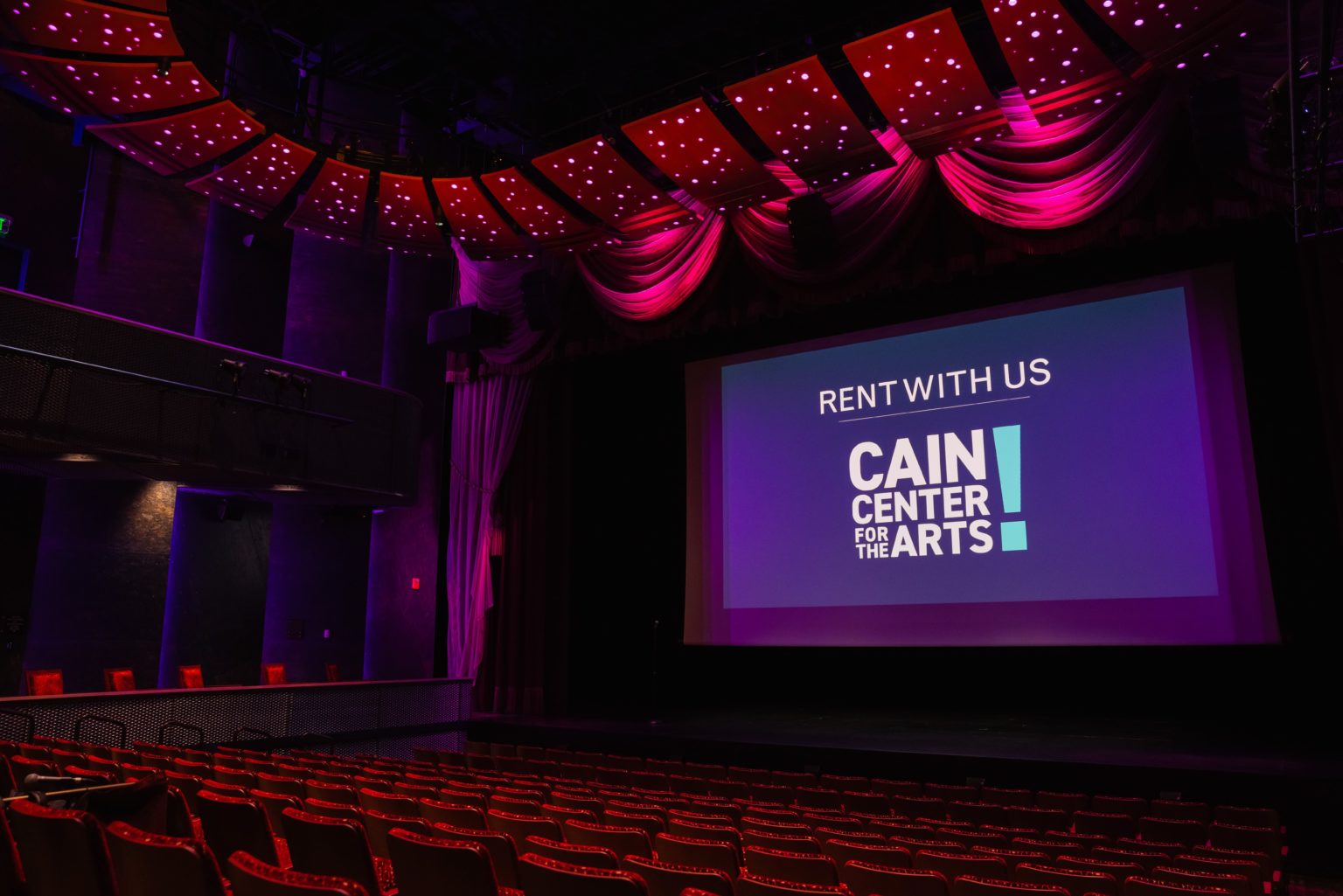 RENTAL INFORMATION | Cain Center for the Arts