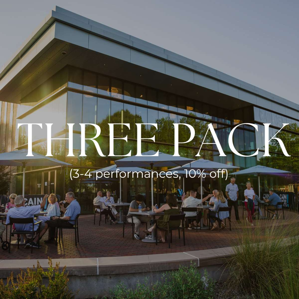 SPRING '26 CAIN 3-PACK | Cain Center for the Arts